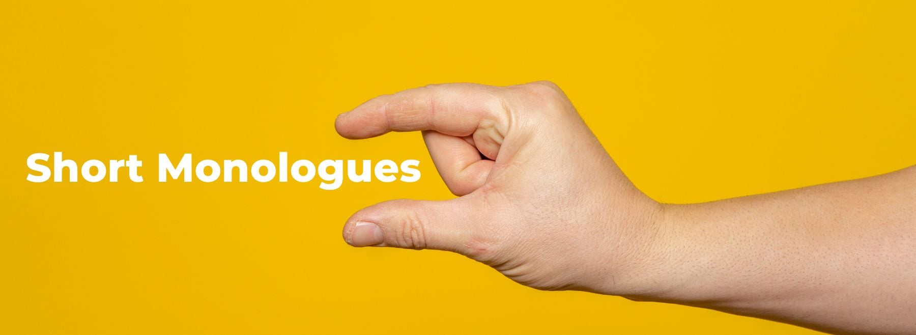 Short Monologues - StageMilk Drama Club